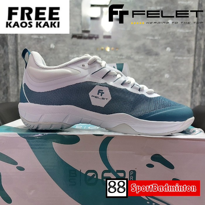 Jual Felet BS 062 PRO ( Wide Foot ) Badminton Shoes - Sepatu Badminton Original Felet | Shopee ...