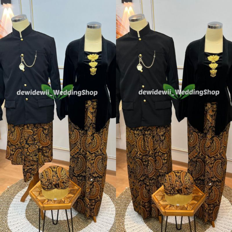 Jual (1Set, Prewed) Prewedding Adat Sunda | Motif Semen Romo | Shopee ...