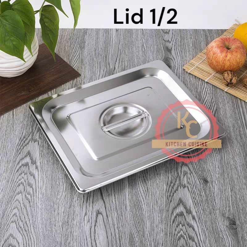 Jual TUTUP / COVER GASTRONOM FOOD PAN 1/2 330X 270 MM | Shopee Indonesia