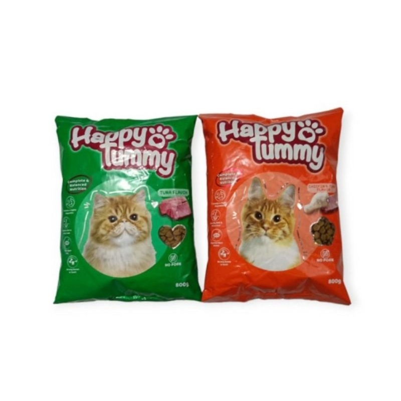 Jual Happy Tummy Cat 800gr Fresh Pack All Var Cat Food | Shopee Indonesia