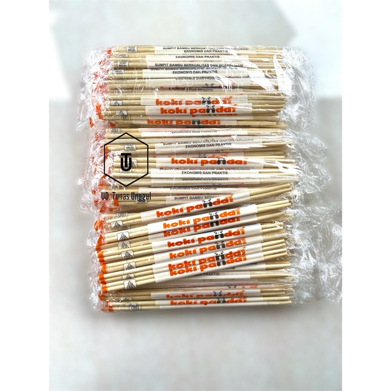 Jual 3pack SUMPIT BAMBU IMPORT isi 50psg/sumpit bakmie/sumpit kayu ...