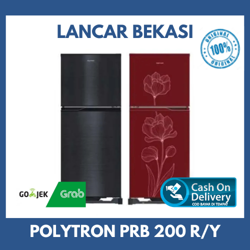 Jual Kulkas 2 Pintu POLYTRON PRB 200 R/Y 166 Liter (model terbaru ...