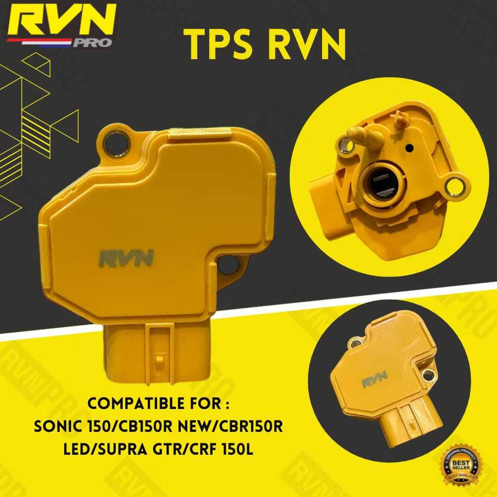Jual SENSOR TPS RVN RACING SONIC 150 SUPRA GTR CBR CB 150 LED NEW ...