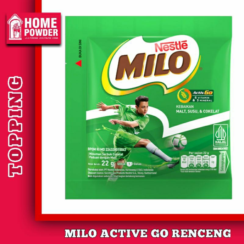 Jual Promo Murah Milo Active Go 22gr Renceng | Shopee Indonesia