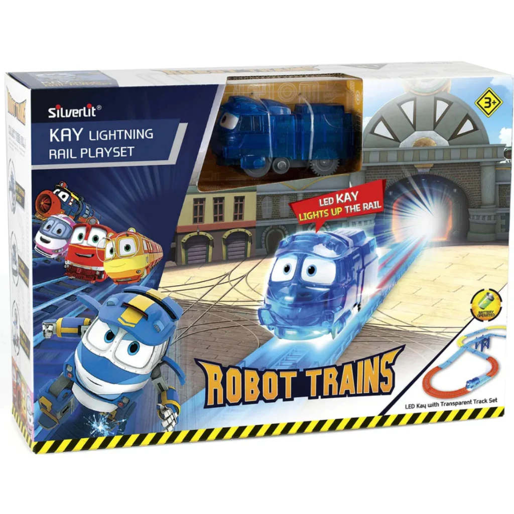 Jual Silverlit Robot Trains Playset Lighting Rail Playset RT 80187 ...
