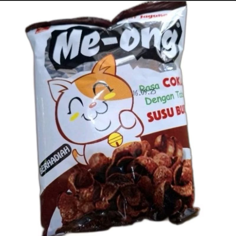 Jual SNACK CEREAL ME-ONG RASA COKELAT ( 1 PACK ISI 10 PCS X 22 GRAM) | Shopee Indonesia