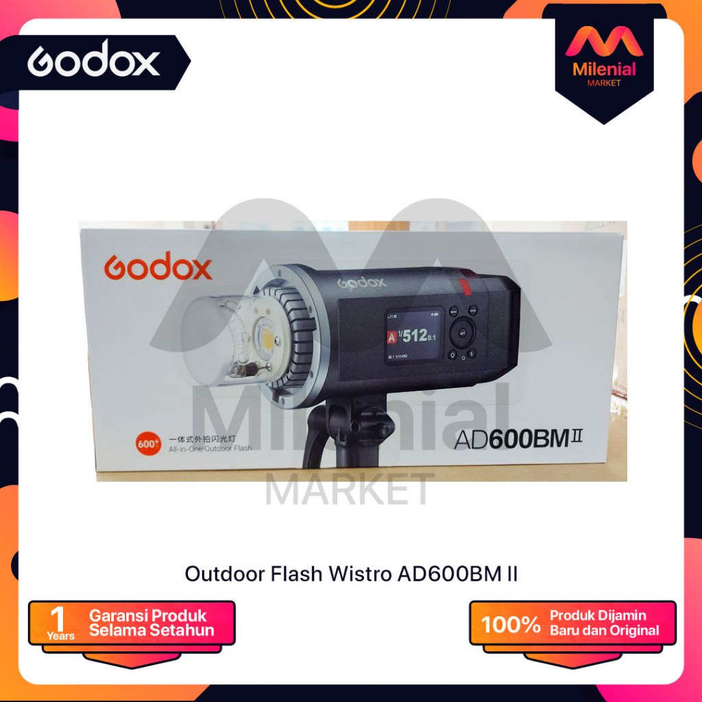 Jual Godox AD600BM Bowens Mount Manual Flash Wistro AD600BM II AD ...