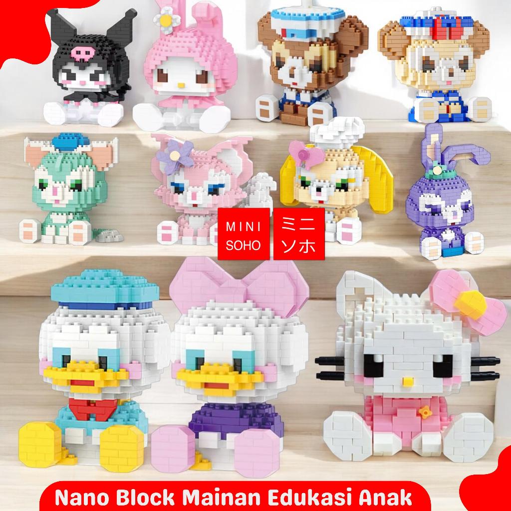 Jual Nano Block Mainan Balok Susun Mainan Anak Mainan Edukasi DIY 3D ...