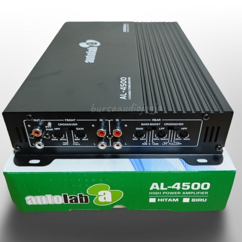 Jual Power Autolab AL4500 4 Channel watt besar | Shopee Indonesia