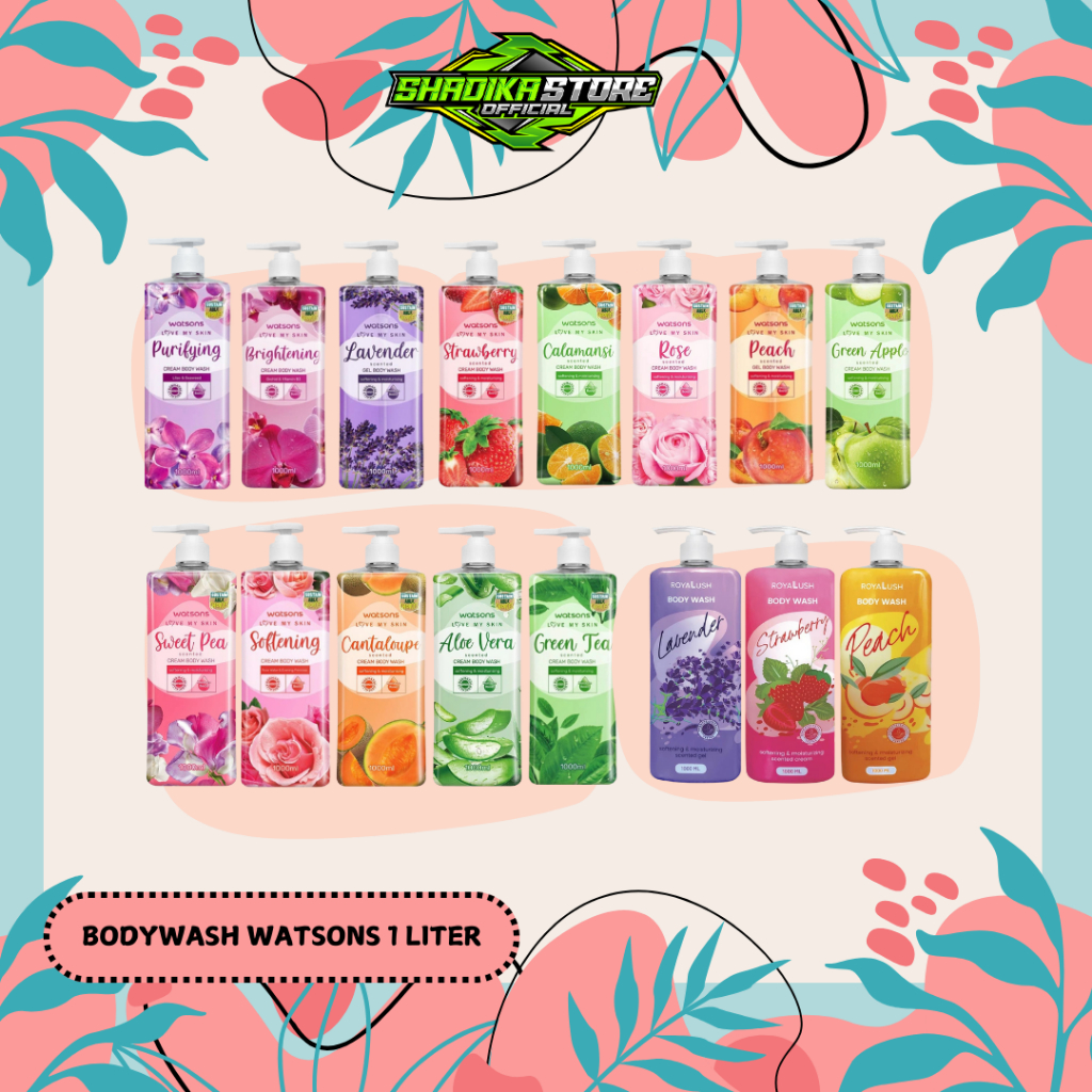 Jual Watsons body wash 1000 ml | Shopee Indonesia