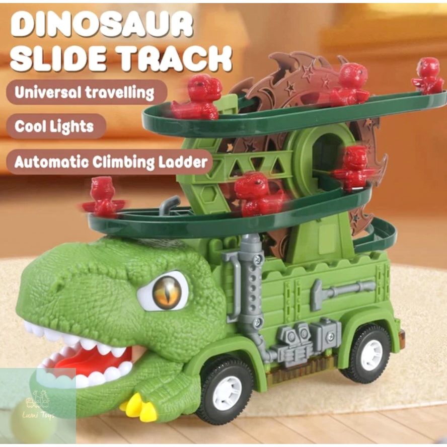 Jual Mainan Anak Mobil Dinosaurus Perosotan Tangga Dinosaur YJ388-74 ...