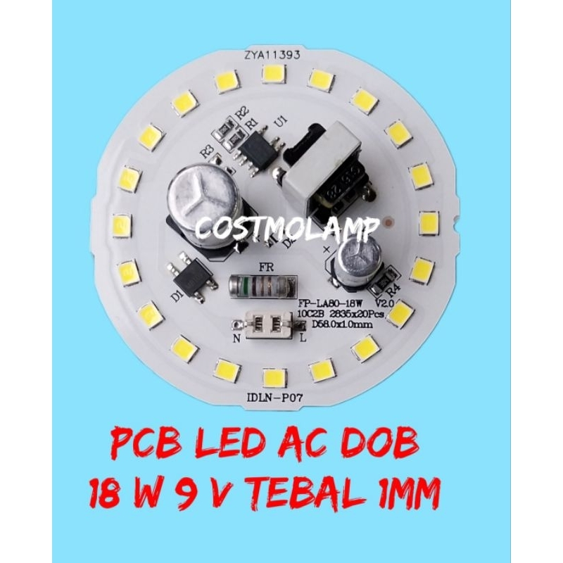 Jual PCB LED AC 18 W DOB | Shopee Indonesia