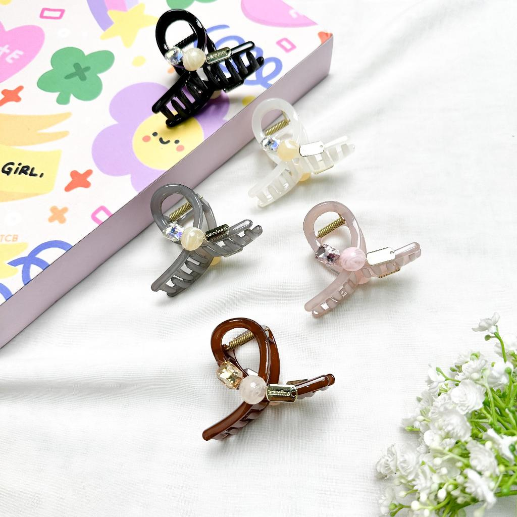 Jual JEPIT DIAMOND KAMINO COLOUR TRANS KOREAN HAIR CLAW II JEPIT JEDAY ...