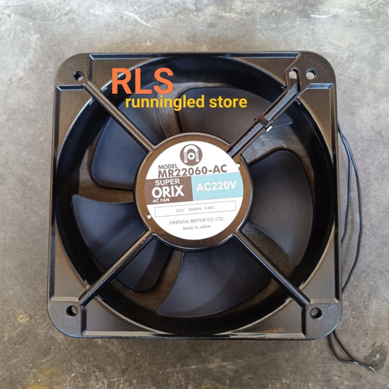 Jual Fan AC Super Orix 20cm MR22060 220V Made In Japan | Shopee Indonesia