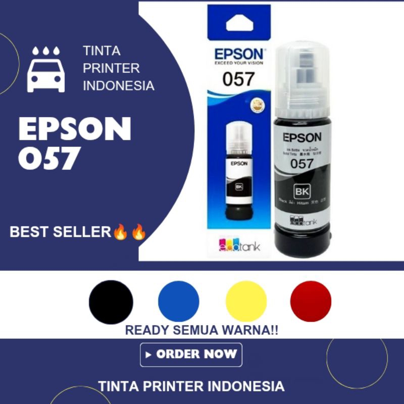 Jual Tinta Epson 057 For Ink Printer L8050 L18050 - Varian Warna ...