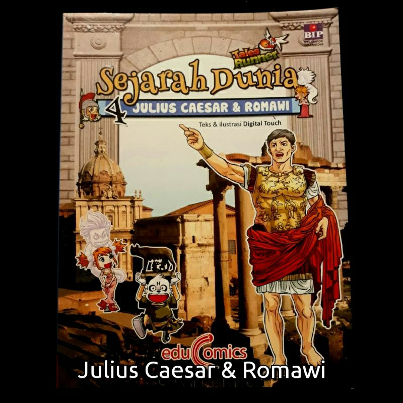 Jual komik edukasi JULIUS CAESAR & ROMAWI SEJARAH DUNIA EDU COMICS | Shopee Indonesia