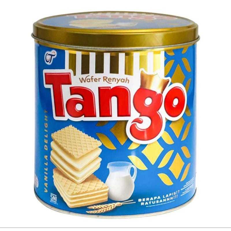 Jual tango wafer vanila kaleng 300gram | Shopee Indonesia