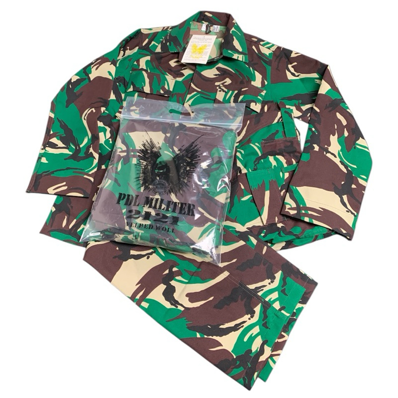 Jual BAJU PDL VELBED WARNA PEMBAGIAN ANTI PUDAR ,AIR,SRITEX / BAJU PDL TNI / BAJU PDL VELBED ...