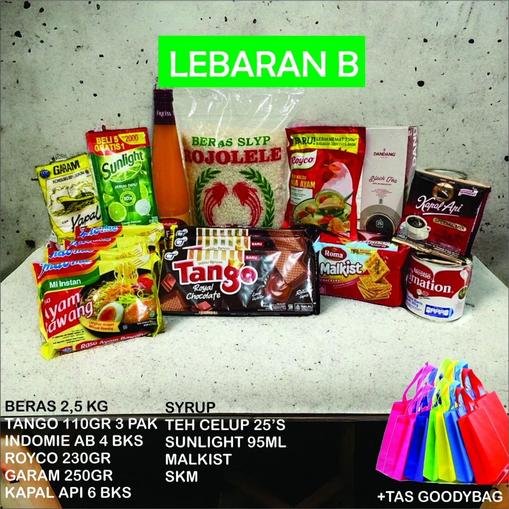 Jual Paket Sembako Lebaran B | Shopee Indonesia