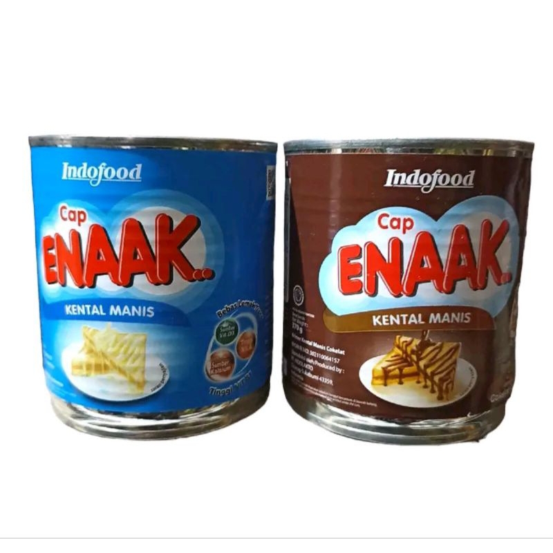 Jual SUSU CAP ENAK/SUSU KENTAL MANIS KALENG CAP ENAAK 370gram | Shopee ...