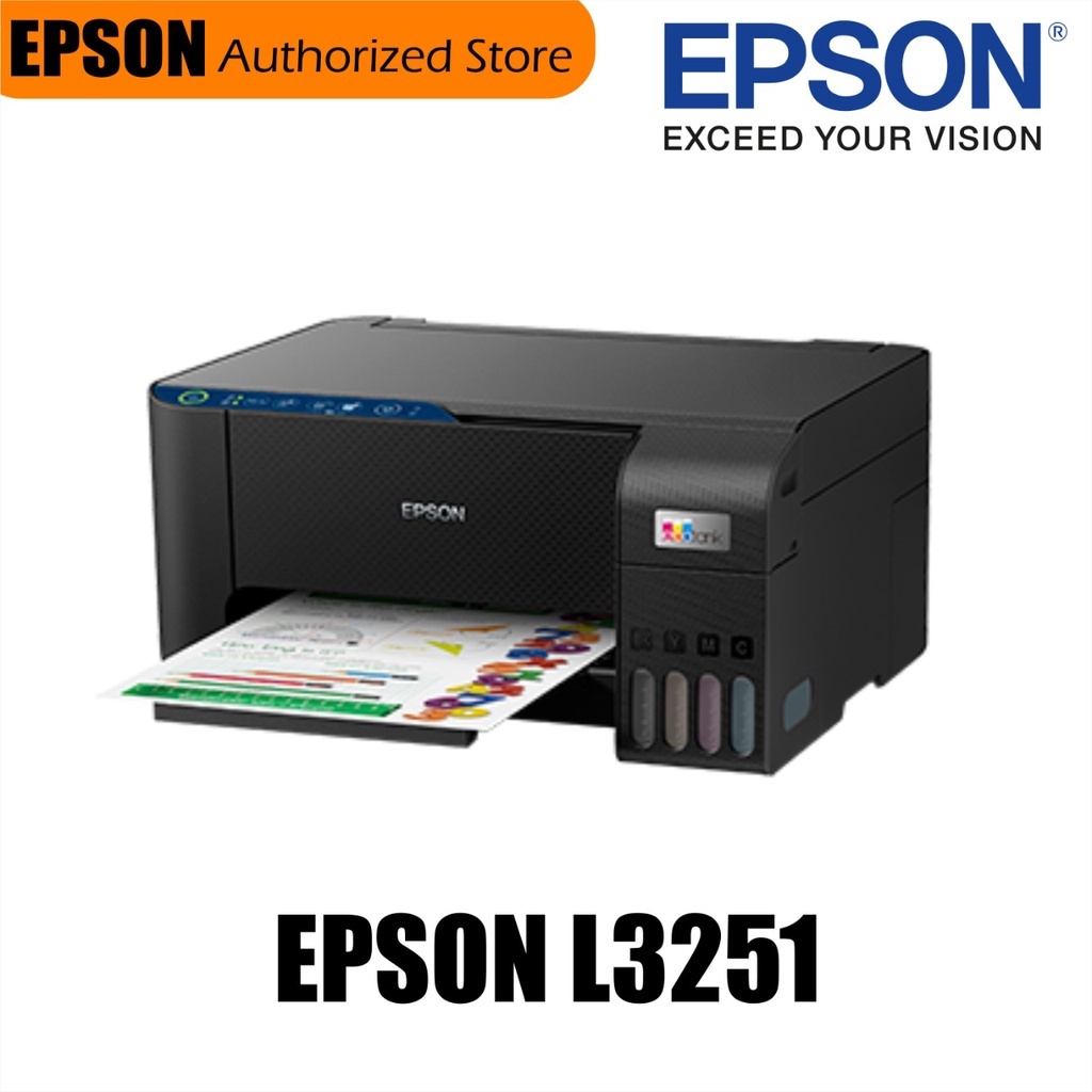 Jual Epson EcoTank L3251 A4 All-in-One Ink Tank Printer | Shopee Indonesia