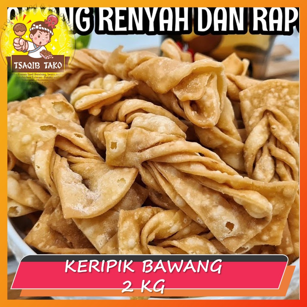 Jual 1 BAL KERIPIK BAWANG PANGSIT KRIWIL | Shopee Indonesia