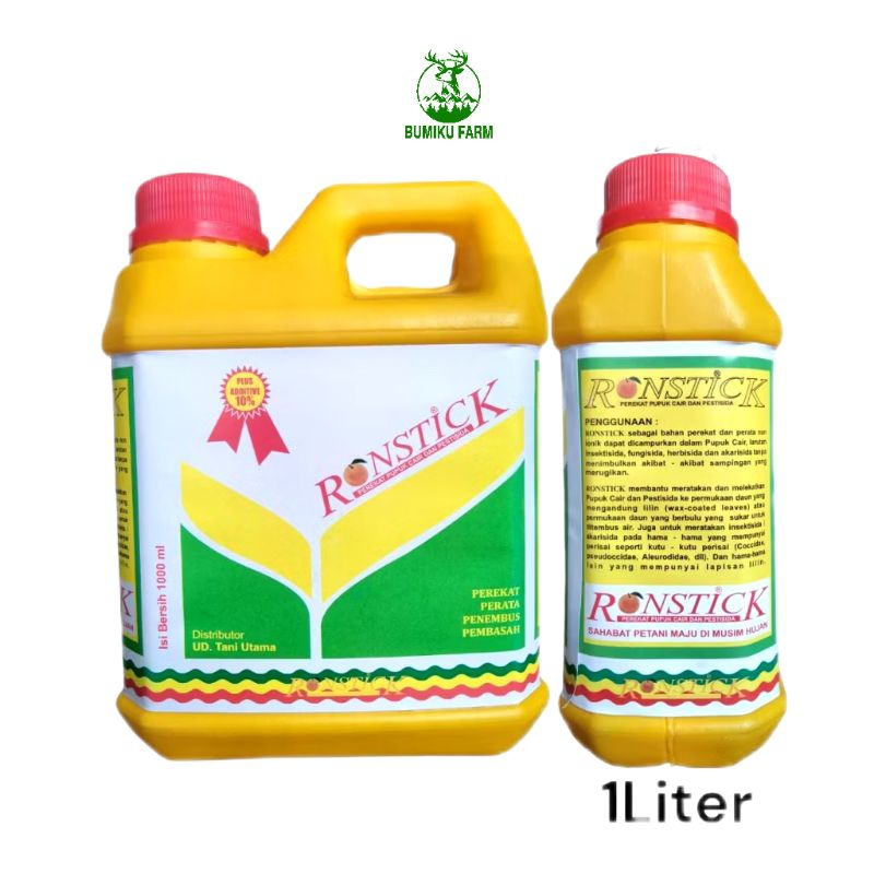 Jual Ronstick Perekat Perata, Pestisida dan Pupuk 1000 ml | Shopee ...