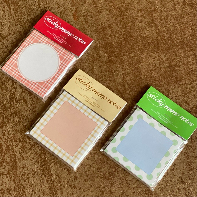 Jual PEACH MORNING - Sticky Memo Notes | Shopee Indonesia