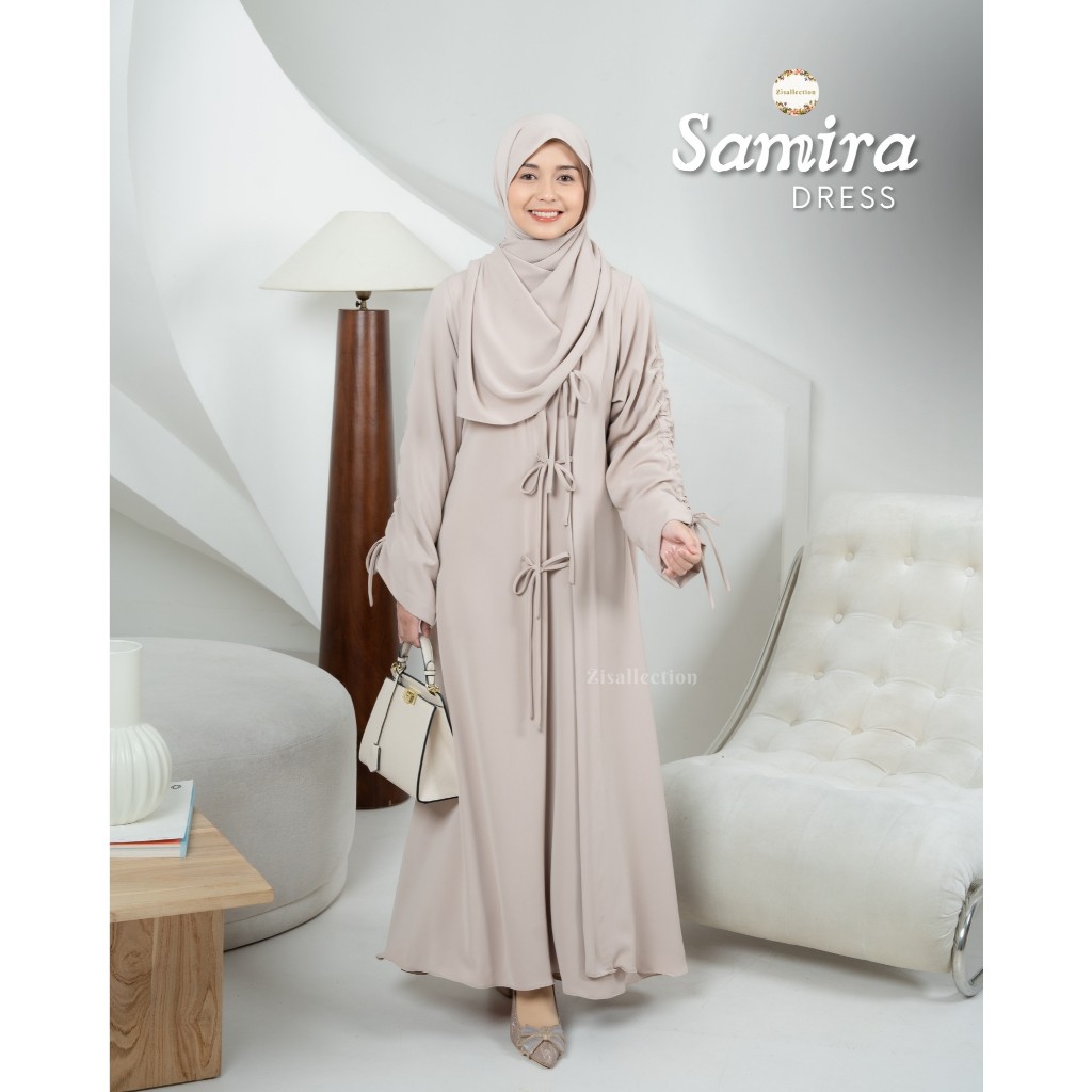 Jual ZISALLECTION - Samira Dress | Shopee Indonesia
