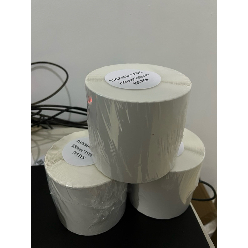 Jual KERTAS STICKER THERMAL A6 150 x 100 MM ISI 500 PCS | Shopee Indonesia