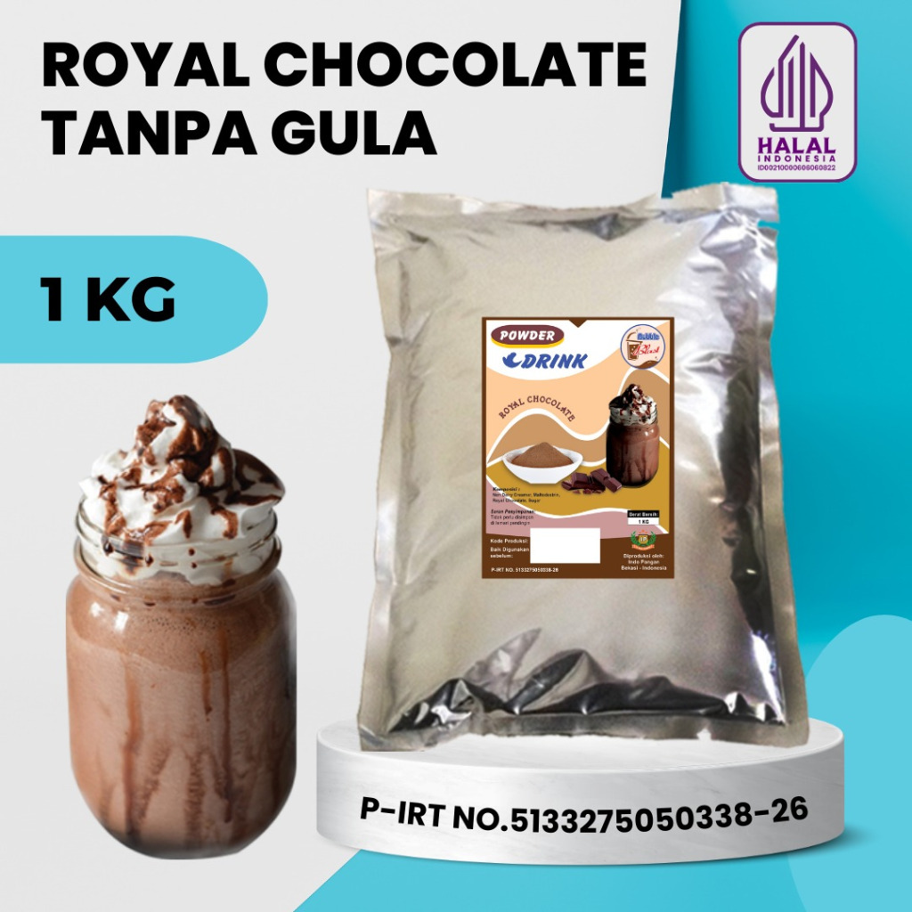 Jual Powder ROYAL COKLAT 1 KG - Bubuk Minuman Rasa Cokelat / Chocolate ...