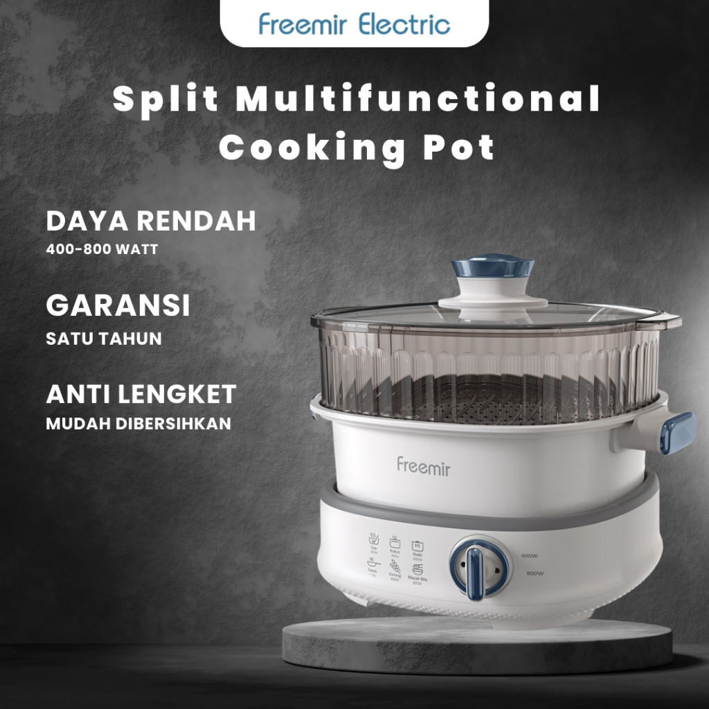 Jual [SPECIAL LIVE] [CHEF ARNOLD Recommend] freemir Split Panci Listrik ...