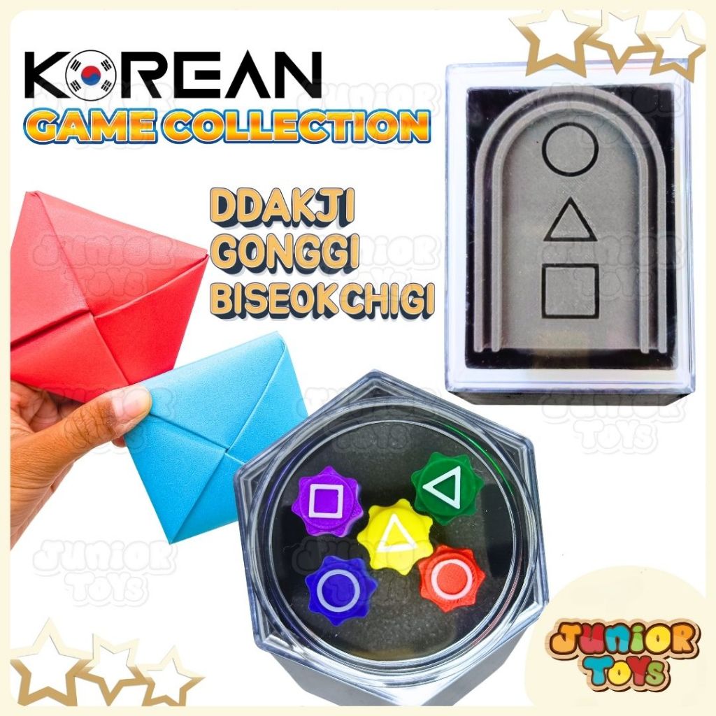 Jual Permainan Tradisional Korea Game Ddakji Gonggi Biseokchigi ...