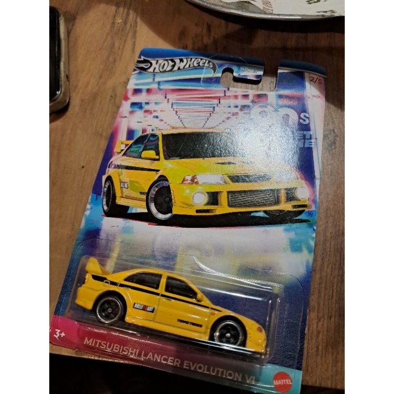 Jual Hot Whells 90s Street Scene Mitsubishi Lancer Evolution VI Kuning ...