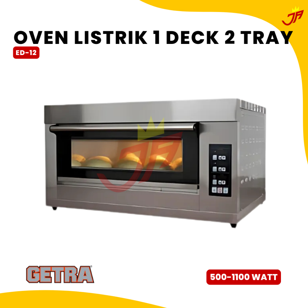Jual GETRA Electric Baking Oven ED-12 / Oven listrik 1 deck 2 loyang ED ...