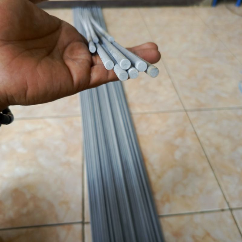Jual Bahan Fiber Solid Untuk Joran Pancing Diameter 6mm Panjang 160cm ...
