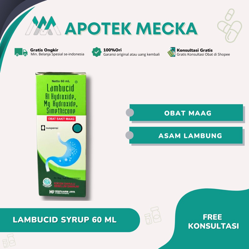 Jual Lambucid syrup 60 ML | Shopee Indonesia