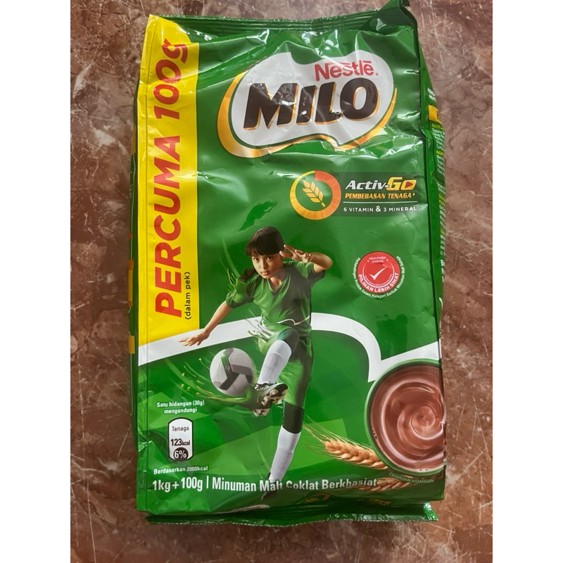 Jual MILO Active-Go Malay 1,1KG Original | Shopee Indonesia