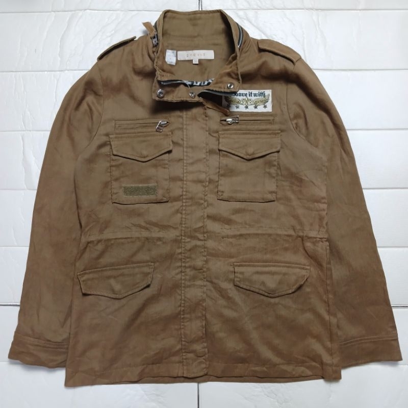 Jual JAKET PARKA ARMY | JAKET FIELD M65 FASHION BY EGOIST KHAKI SIZE M | Shopee Indonesia