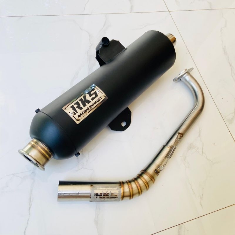 Jual KNALPOT STANDAR RACING ORIGINAL RKS RACING EXHAUST FINISHING ...