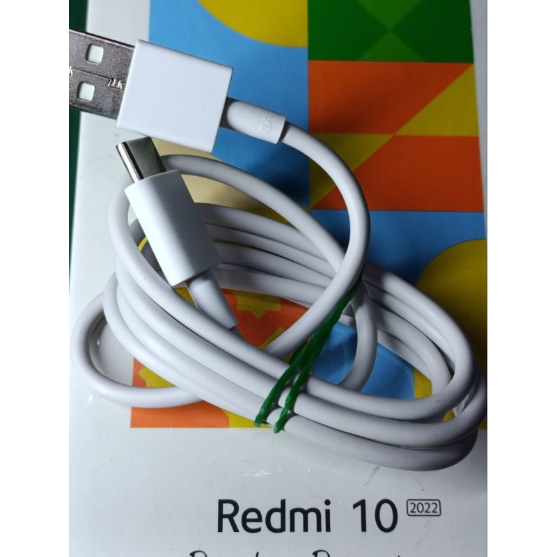 Jual KABEL DATA REDMI 10 TIPE C ASLI BAWAAN ORIGINAL | Shopee Indonesia
