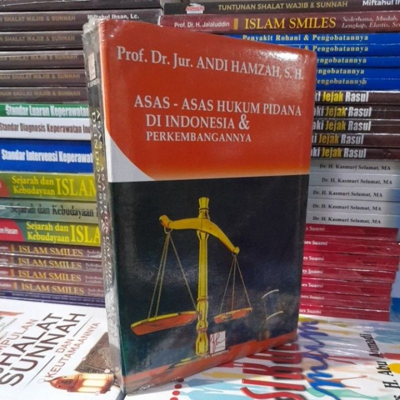 Jual BUKU ASAS-ASAS HUKUM PIDANA DI INDONESIA DAN PERKEMBANGANYA | Shopee Indonesia