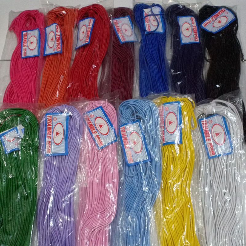 Jual Tali sengkelit 2mm / Tali kancing molor / Tali molor TRIANGLE ...