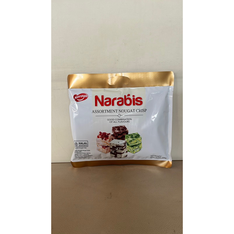 Jual NARABIS NARAYA ASSORTMENT NOUGAT CRISP - 200gr | Shopee Indonesia