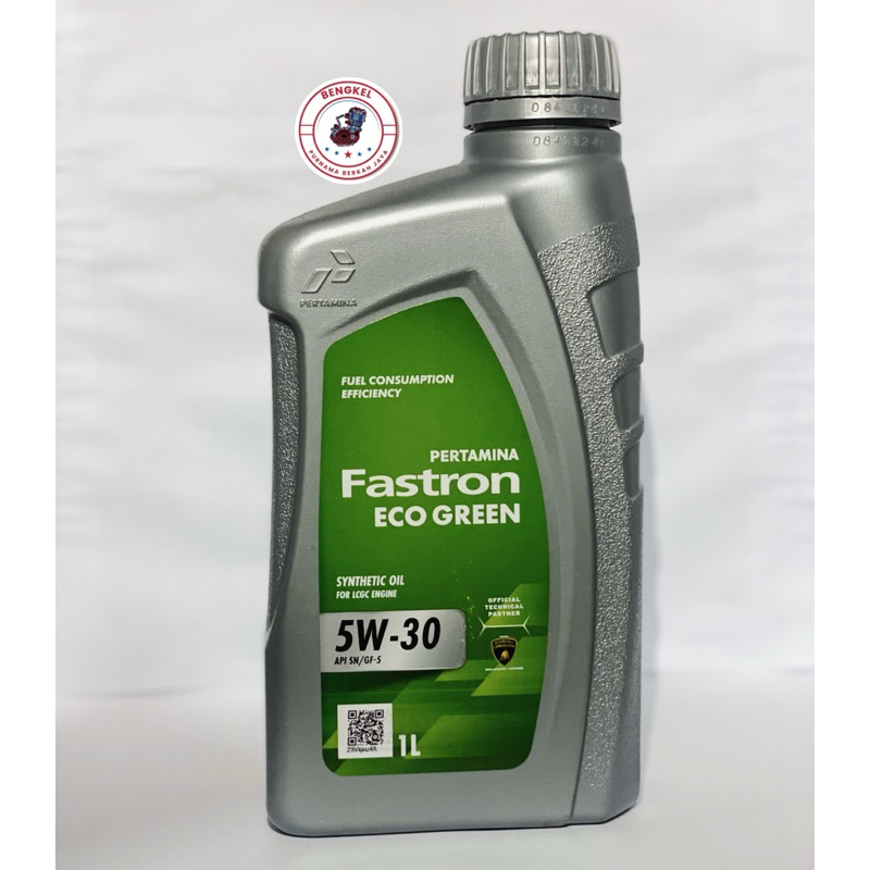 Jual Oli Pertamina Fastron Eco Green (5W-30) 1L Synthetic Oil | Shopee ...