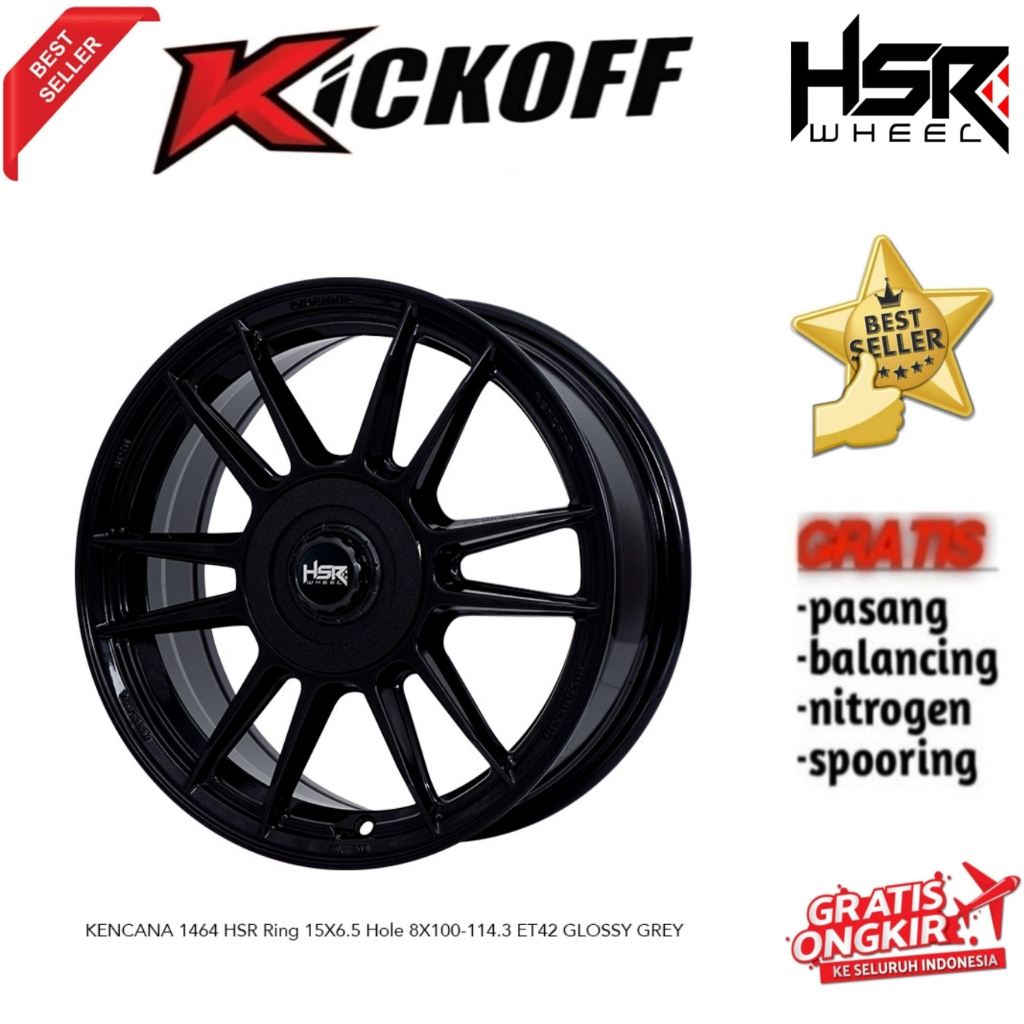 Jual VELG RING 15 HSR KENCANA COCOK UNTUK MOBIL SIRION DATSUN AYLA SIGRA CALYA BRIO YARIS BAPAO ...