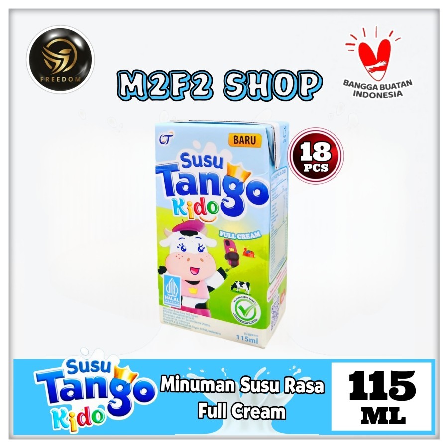 Jual Susu Kids Tango Kido Full Cream Kotak UHT - 115 ml (Kemasan 18 Pcs ...