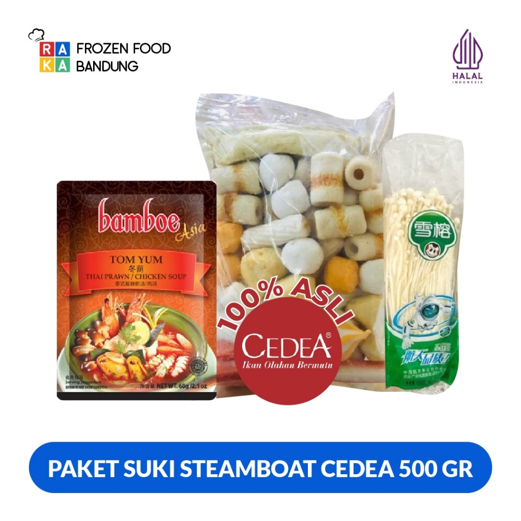 Jual PAKET SUKI STEAMBOAT CEDEA 500 GR | Shopee Indonesia