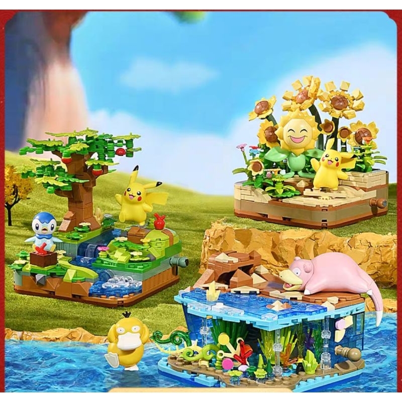 Jual Keeppley Pokemon Collection Series Brick Block | Shopee Indonesia