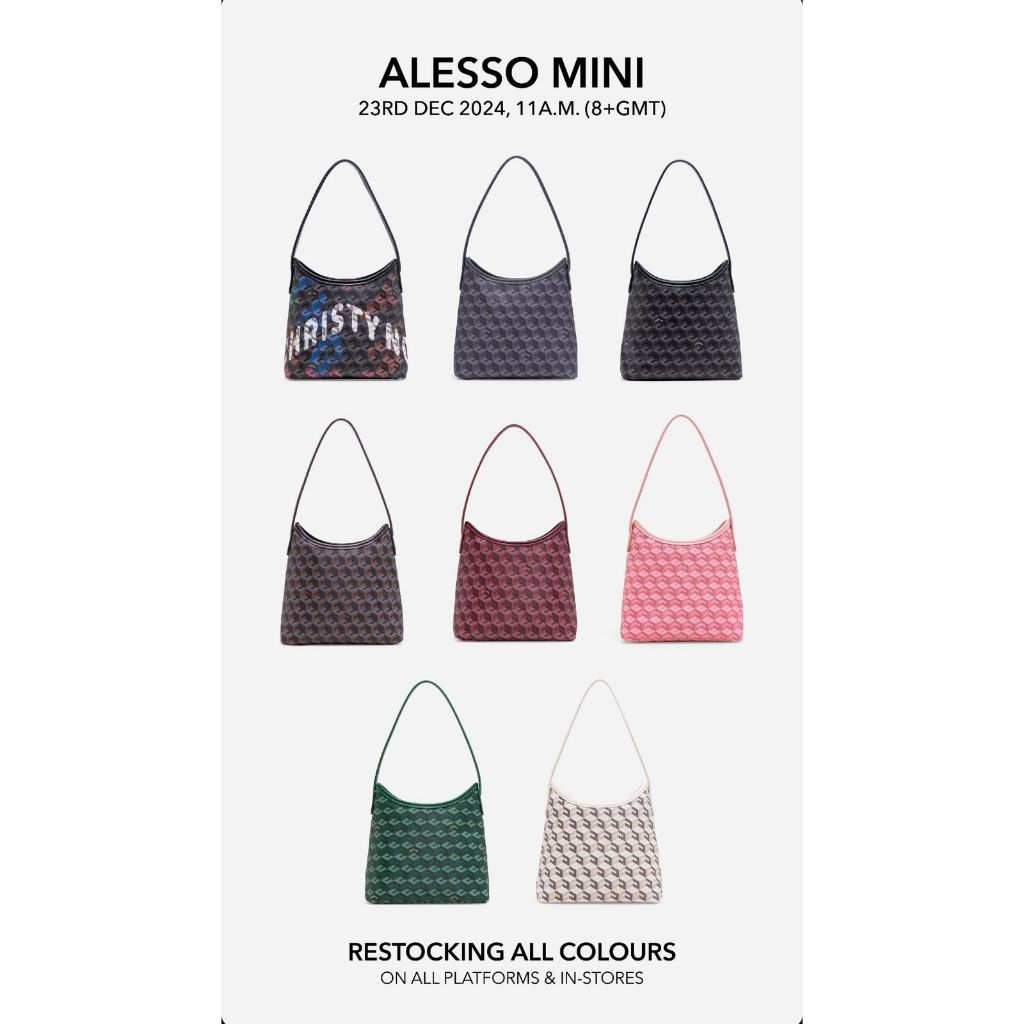 Jual ( READY TGL 28 FEB 2025 ) ALESSO MINI CHRISTY NG ORIGINAL | Shopee ...